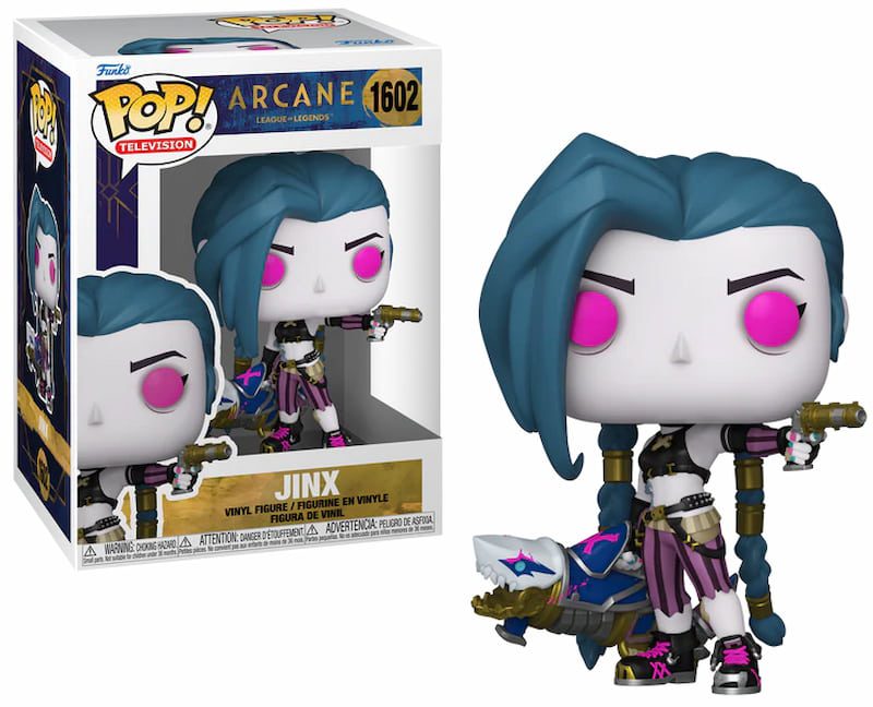 Jinx (Arcane League of Legends) figura #1602 - Rockmark