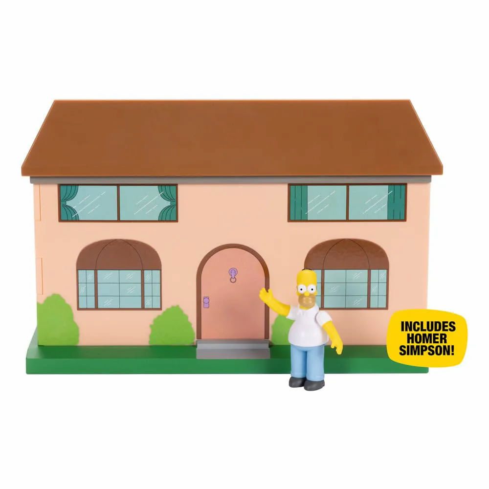 The Simpsons - Living Room Diorama set + figurica Homer - Rockmark