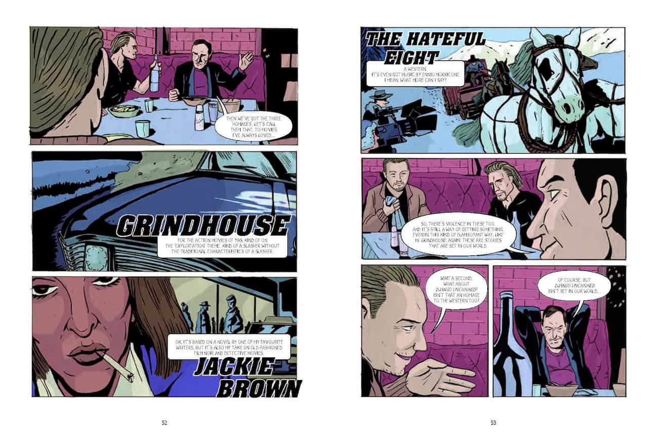 Quentin Tarantino - A Graphic Biography - knjižara Rockmark