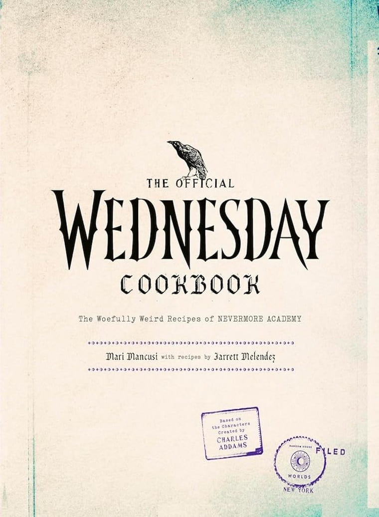 Wednesday the Official Cookbook - knjižara Rockmark