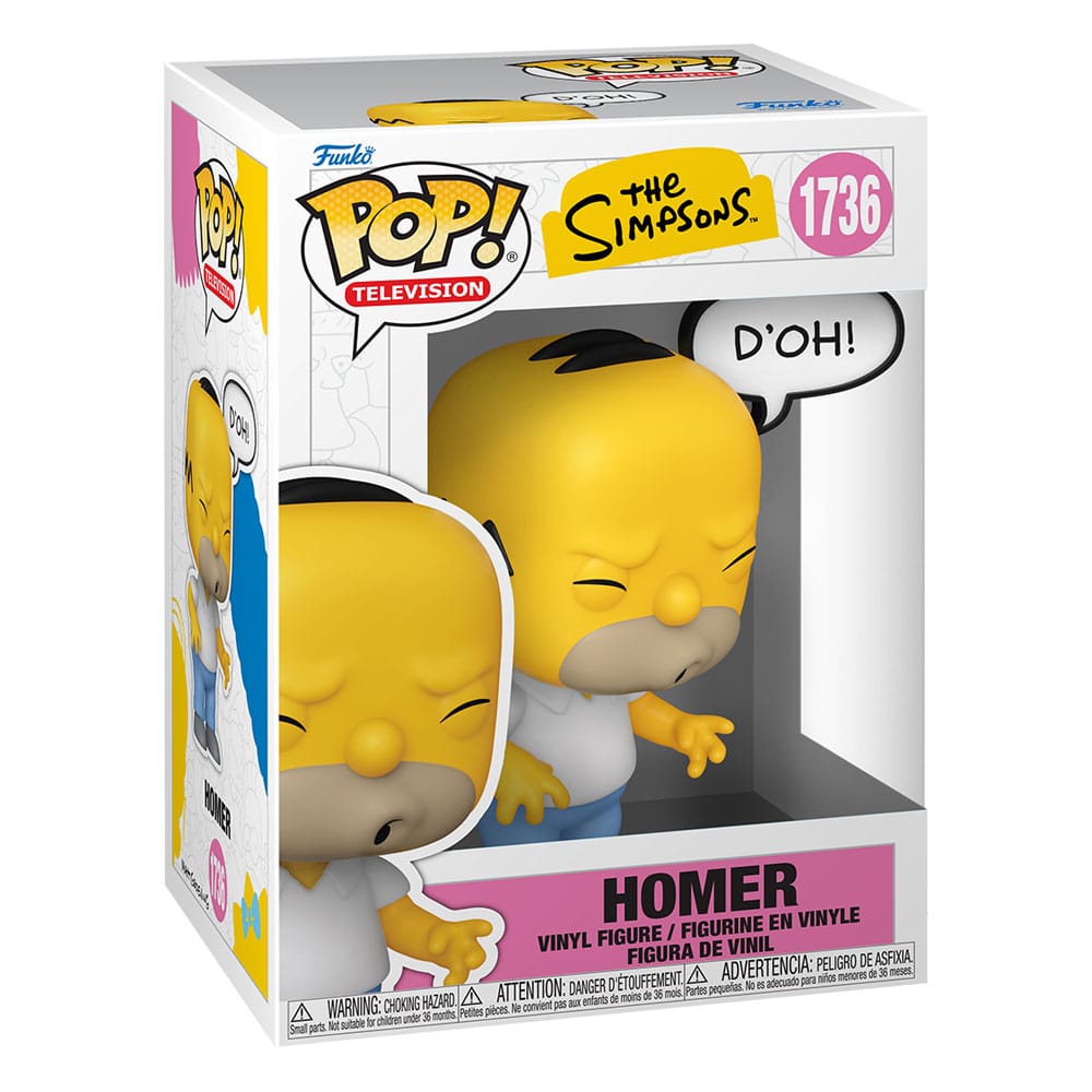 Funko POP Television - D'OH! Homer (The Simpsons) figura #1736 - Rockmark